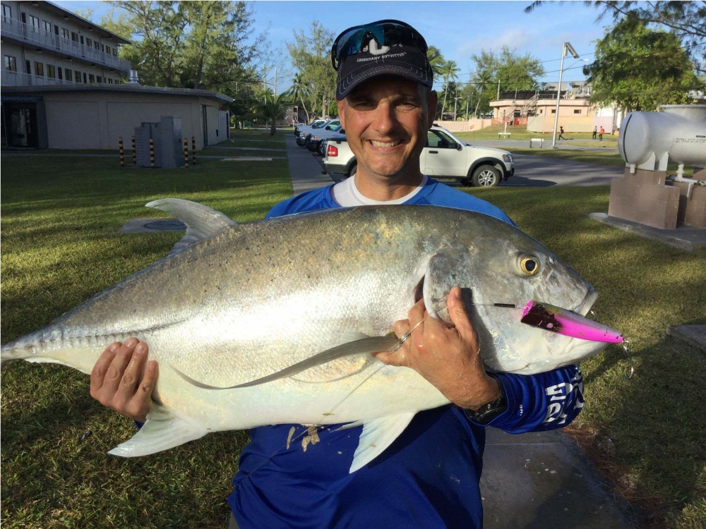 Fishing on Diego Garcia, BIOT